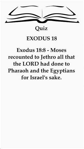 Moses & Jethro: Sharing God's Miracles! ✨📖 #Exodus18