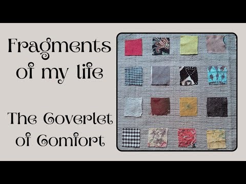 Creating a mosaic with precious cloth scraps