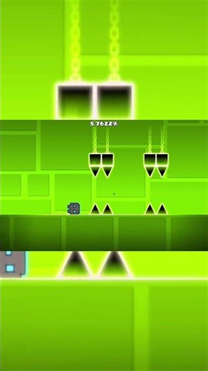 Impossible Geometry Dash jump