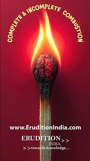 Flames of Complete & Incomplete Combustion - Compared