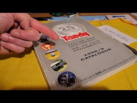 Tandy. Catalogue 98/99. Portable TV Section. What Were They Like. |WebbWatch.