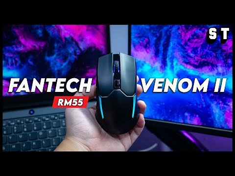 Fantech Venom II WGC2 Budget Wireless Gaming Mouse Unboxing & Review | Samuel Tan