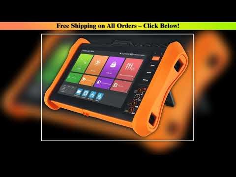 8K 8-inch CCTV IPC Tester HDMI / VGA / SFP /PoE++ All-in-one 8K H.265 IP Camera Tester camera