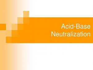 Acid-Base Neutralization - SlideServe