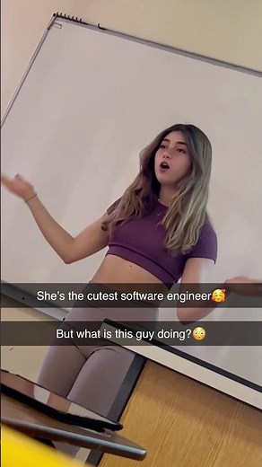 She’s the cutest software engineer😍#trending #coding #ai #python #cs #java #yt #shorts #viral #new
