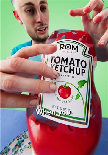 Ketchup Bottle Hack: Get Every Drop Out!