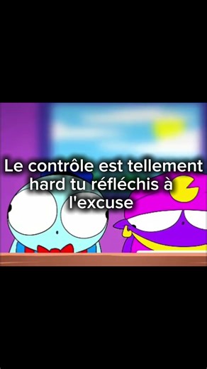 Le contrôle est tellement hard 😭