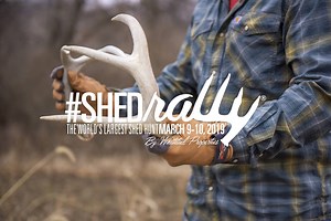 The #ShedRally is back and bigger than ever. Join us March 9th and 10th to be apart of the world's largest shed hunt! Tag your shed hunting crew and let them know it's time to start logging the miles. | Whitetail Properties