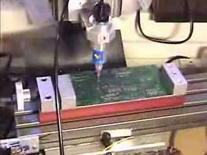 CNC solder paste dispenser