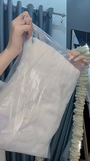 Elegant White Sheer Wedding Dress Showcase