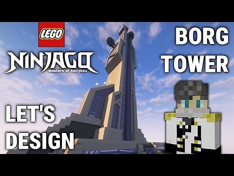 Let's design The Borg Tower from Lego Ninjago in Minecraft 1.21