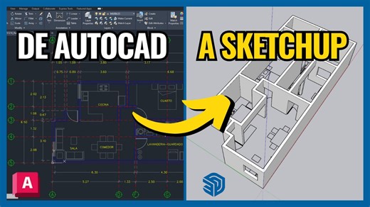 100K views · 2.1K reactions | Aprende a importar CORRECTAMENTE un archivo de AutoCAD a Sketchup bien explicado de una manera rápida y fácil y al final te doy un hack secreto que te sera de gran utilidad. | Arqvis | Facebook