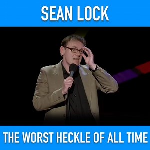 This heckler has given up on words all together and has decided to use his hands. | Universal Comedy