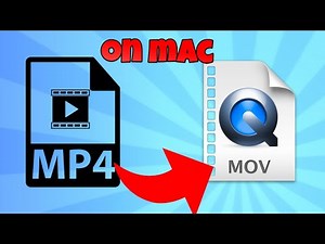 how to convert mp4 to mov on mac