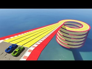 Crazy Speed Boost Vortex Loops - GTA 5 Online
