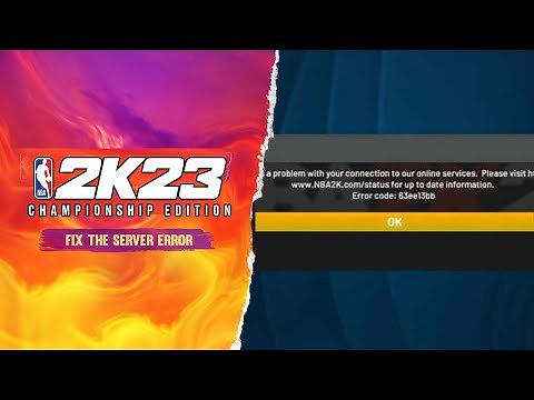 HOW TO PLAY NBA 2K23! HOW TO FIX SERVER NOT AVAILABLE! NEXT GEN & CURRENT GEN