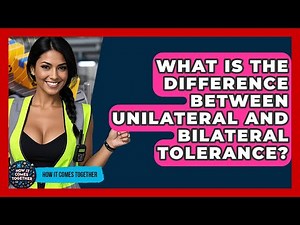What Is The Difference Between Unilateral And Bilateral Tolerance? - How It Comes Together