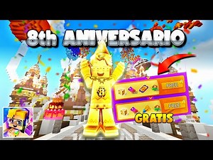 BLOCKMAN GO NUEVO EVENTO🎁🎉 | 8° ANIVERSARIO TUTORIAL 🔥