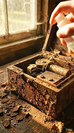 This Rusty Music Box Suddenly Started Playing…