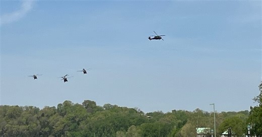 Missing soldier formation flyover honors 101st soldiers killed in training exercise