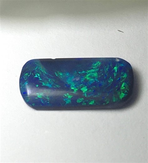 Australian Black Opal 0.72ct Natural Lightning Ridge Opal Multicolor Cloverleaf Pattern, Jewelry-making, Rare Opal Gemstone Gift for Her - Etsy