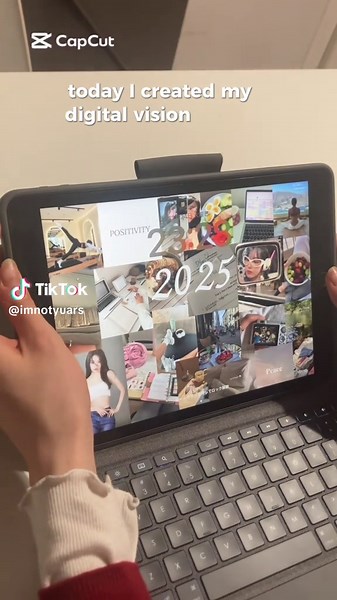 How to create your digital vision board for 2025:) #visionboard #vision #2025