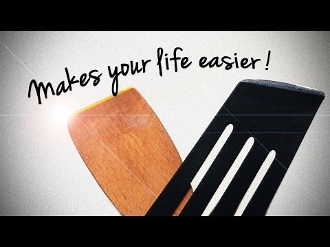 Kitchen Hack : Sharpening your Spatulas !