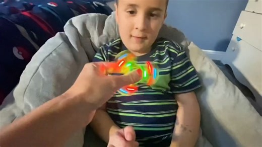 Watch FIGROL Fidget Spinner Led Light Up Finger Toy on Amazon Live