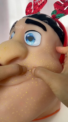 The most satisfying Christmas gift #asmr #fypシ #asmrvideo #PimplePopping #happy #gifts #oddlysatisfying #squishy #funnyreels | Molly Huang