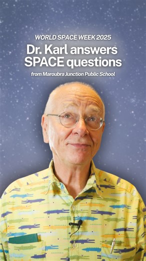 It’s World Space Week! 🚀 Curious about how comets are formed or what the furthest known point in space is? Doctor Karl’s got the answers. 🔭✨ #LoveWhereYouLearn | NSW Department of Education