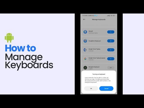 How to Manage Keyboards on Mobile Phone [easy]