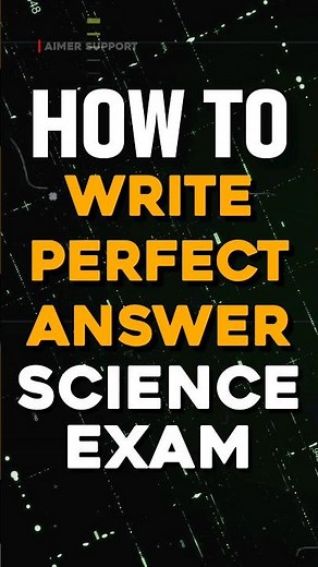Score Full Marks in SCIENCE Exam 🏆 How to Write Perfect Exam in Science #class10 #cbseboard #shorts
