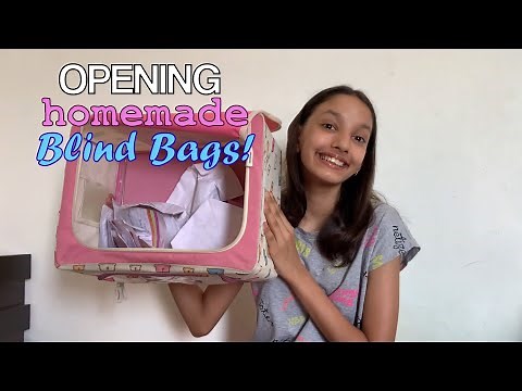 HOMEMADE BLIND BAGS OPENING! | KARINA M