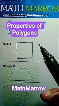 Knowing properties of given Polygons @MathMarrow