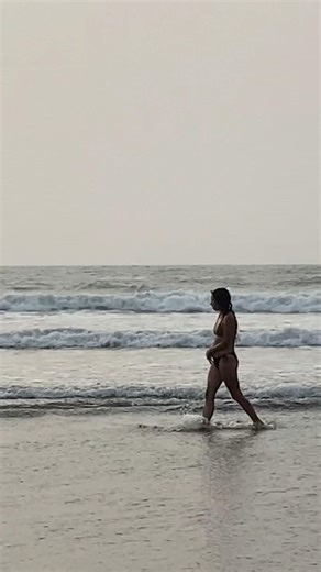 Russian beach Goa ✈️