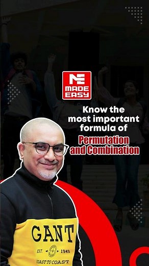Permutation and Combination | Important Formula | MADE EASY