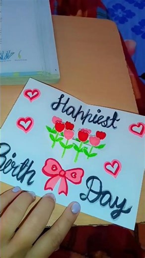 birthday card ideas 🫶🏻❤️ #craft #birthday #cards #art #trending