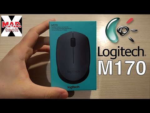 Logitech M170 Wireless USB mouse Unboxing