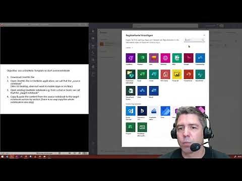 How to use a onepkg template file in OneNote