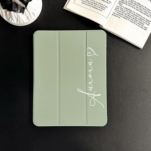 Custom iPad Case Solid Color Case With Name for iPad Air 4 5, iPad 10 10.9" iPad Pro 2024 13" 2022 Pro 12.9" iPad A16 Cases iPad Cover - Etsy UK