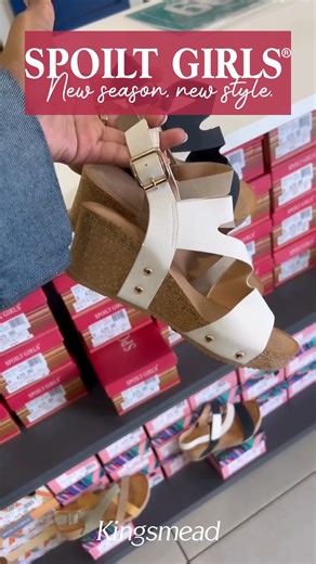 Just landed: your new go-to wedges! 💖 Available in-store at Kingsmead Shoes or online. http://bit.ly/3JFQd1H | Kingsmead Shoes