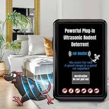 1.1K views |  Say goodbye to unwanted guests! Our Powerful Plug-In Ultrasonic Rodent Deterrent keeps mice & pests away — naturally ⚡ ✅ Safe for kids & pets  ✅ Covers large areas ✅ Easy plug-and-play protection  | Carlton Store | Facebook