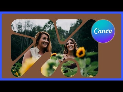 How to Create Abstract Frame Cutout Photo Editing in Canva