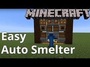 Minecraft: Easy Auto Smelter