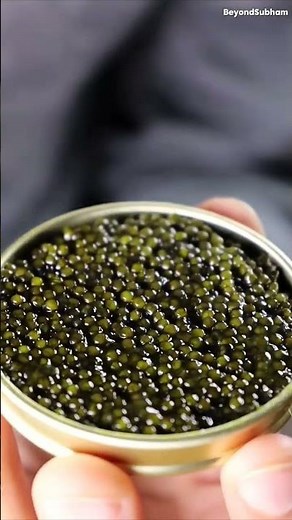 Why Caviar Fish Eggs Cost MORE Than GOLD? 🤯💰 #shorts