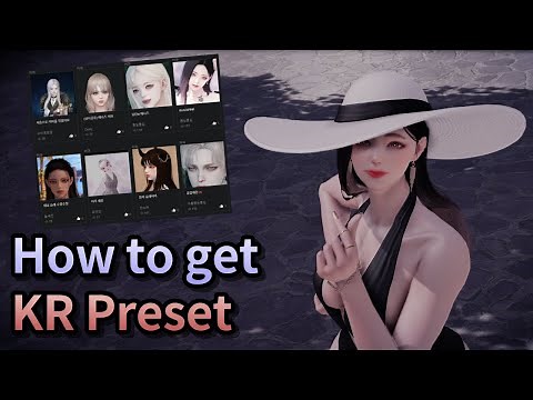 [Lost Ark] How to get KR preset