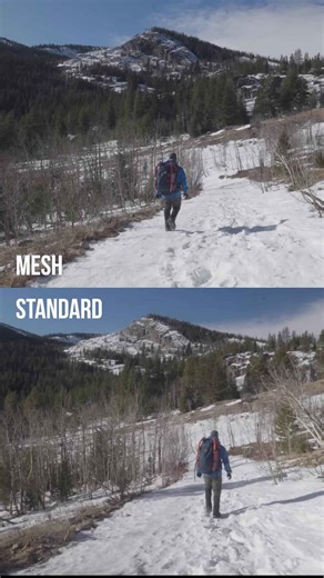 Does mesh provide more warmth?