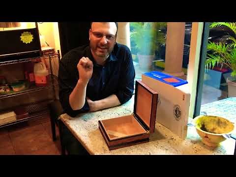New cigar humidor set-up