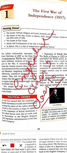icse class 10 History chapter 1 The First war of Independence 1857