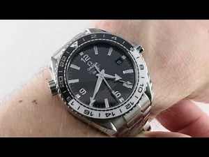 Omega Seamaster Planet Ocean GMT Co-Axial Master Chronometer 215.30.44.22.01.001 Luxury Watch Review